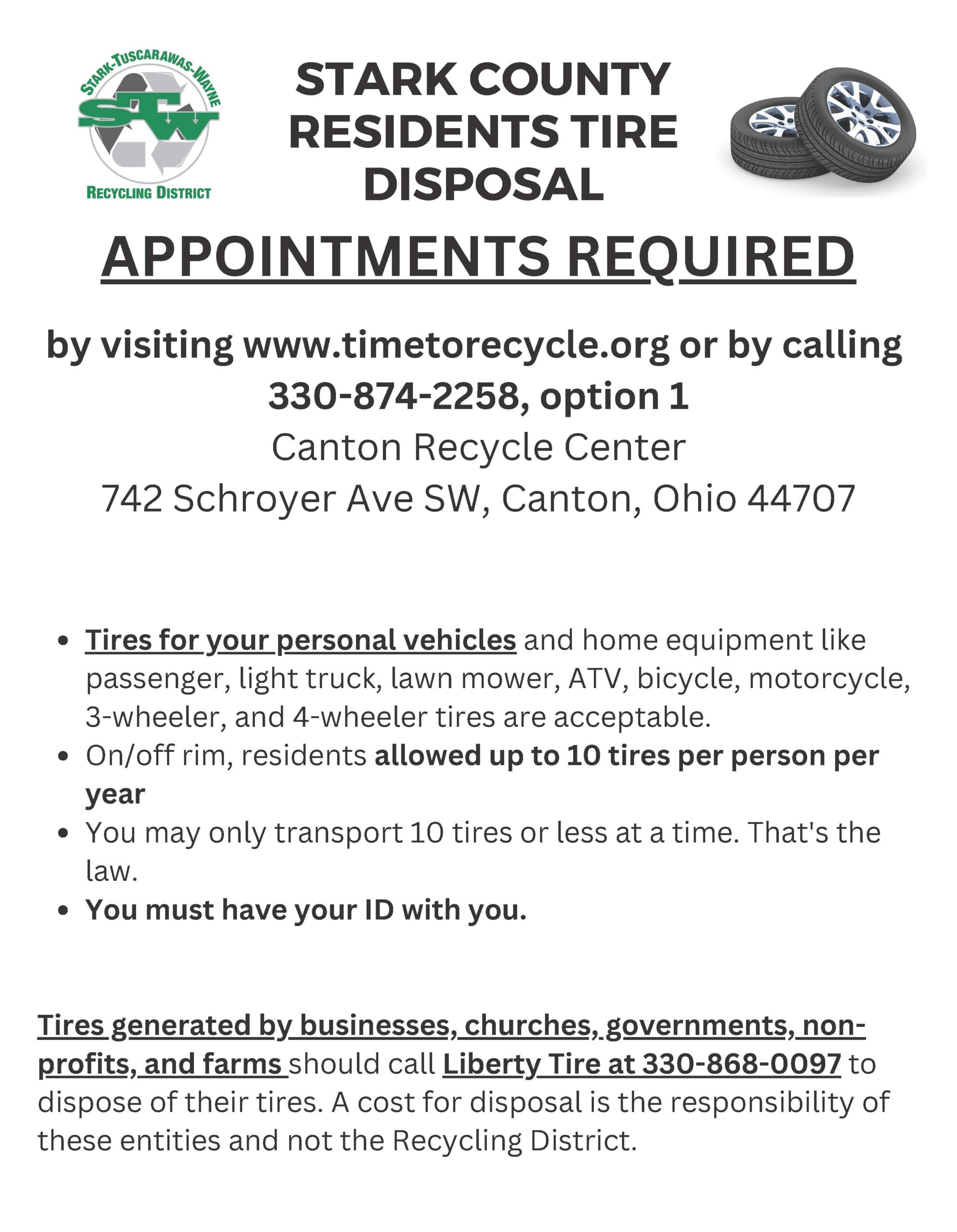 Recycling Bins - Jackson Township, Stark County, Ohio